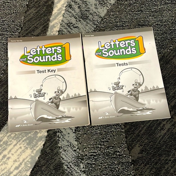 Other | Abeka Letters And Sounds Test Key | Poshmark